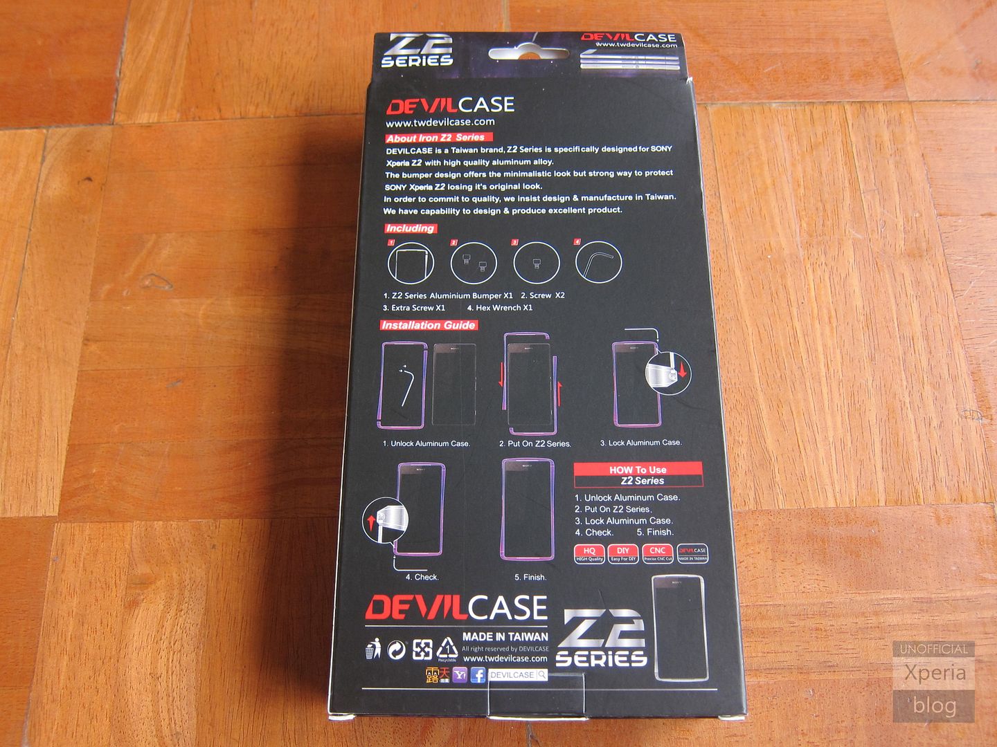 DevilCase Xperia Z2 & Z1 Compact Aluminium Bumper review | Xperia Blog